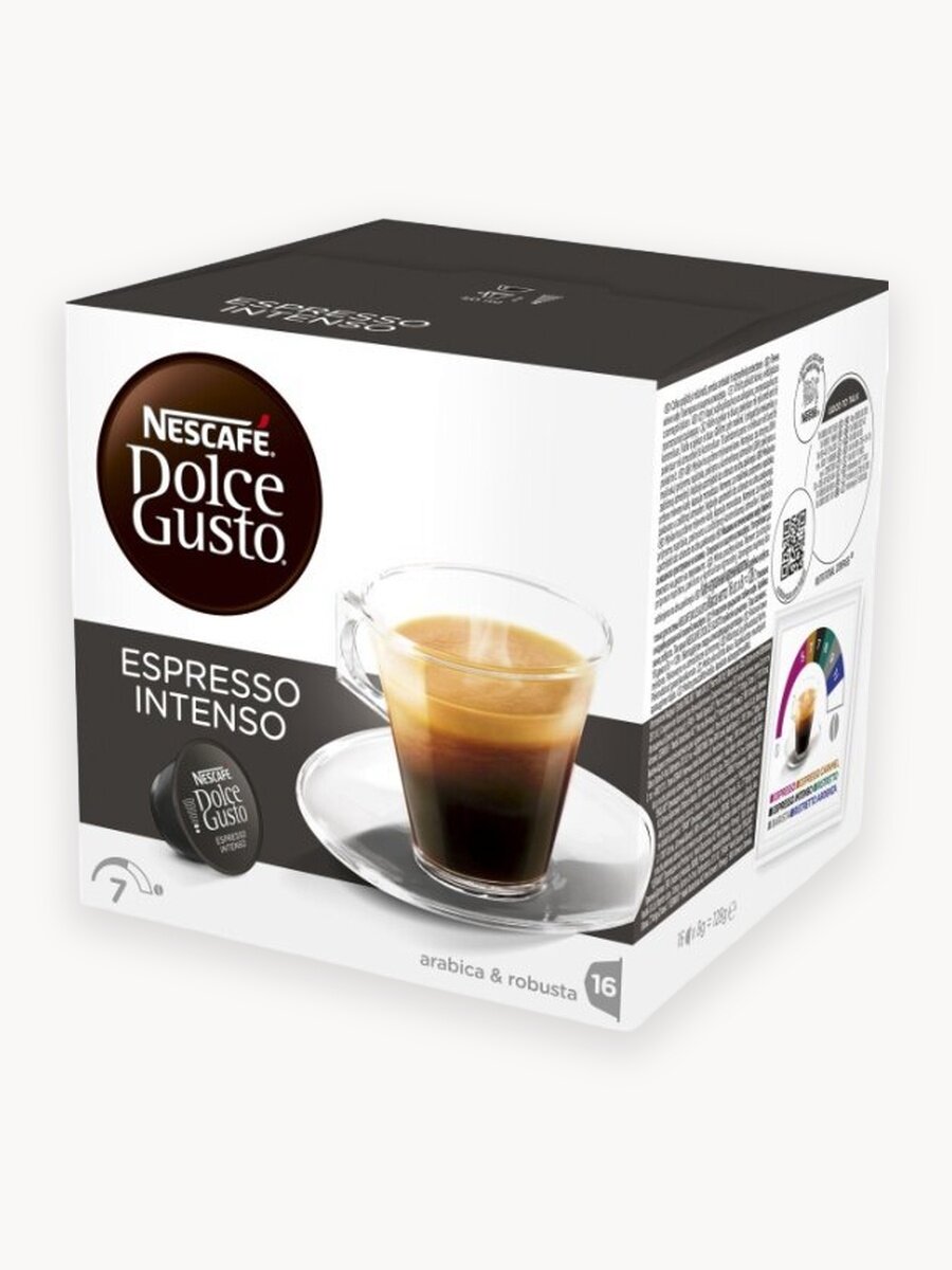 Кофе в капсулах Nescafe Dolce Gusto Espresso Intenso 16 капсул