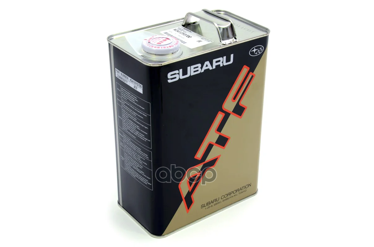 Жидкость трансмиссионная ATF  4л SUBARU арт. K0410Y0700