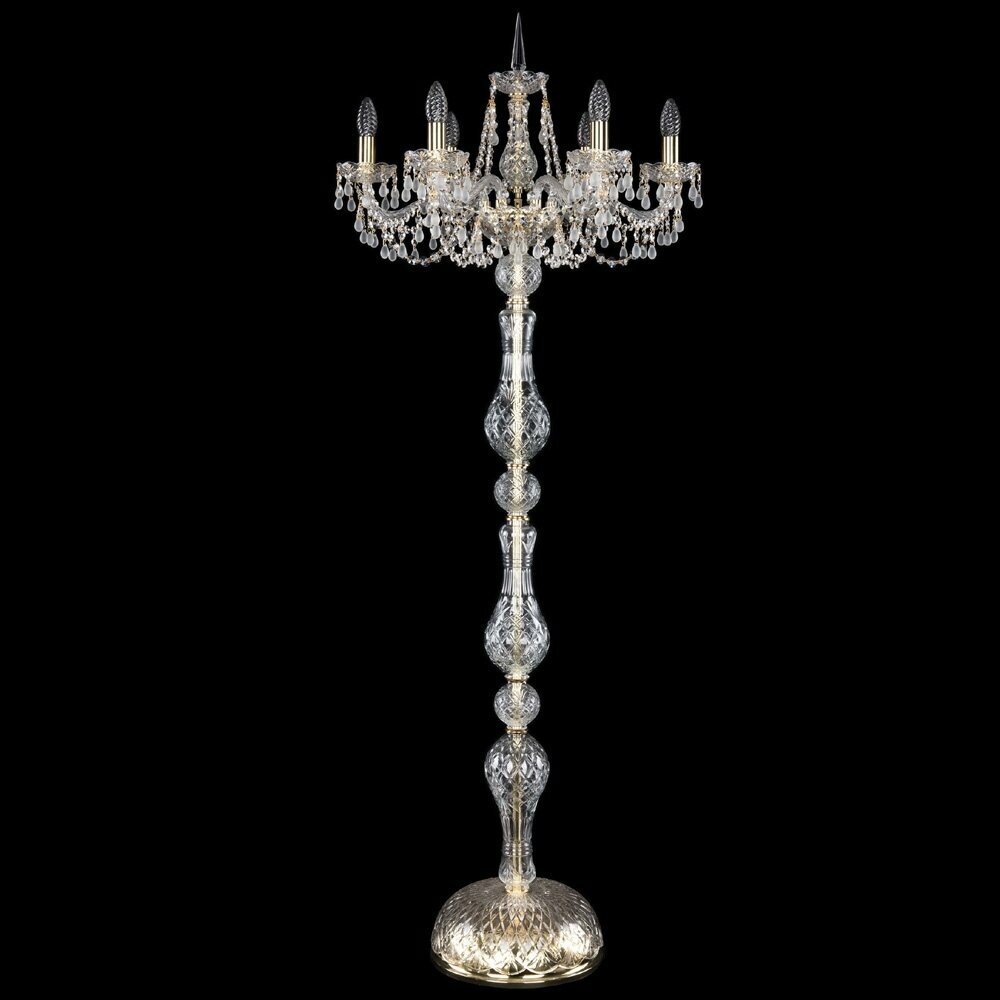 13.24.6.200. h-160. Gd. V0300 Торшер хрустальный Bohemia Art Classic