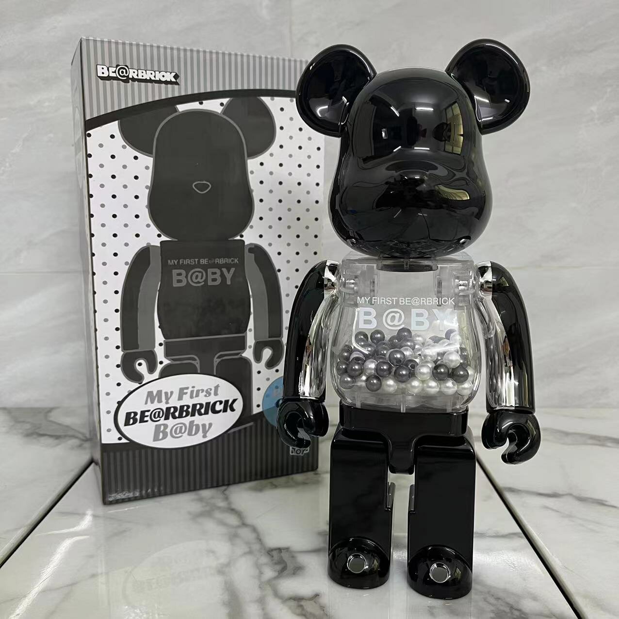 Фигурка Bearbrick baby black