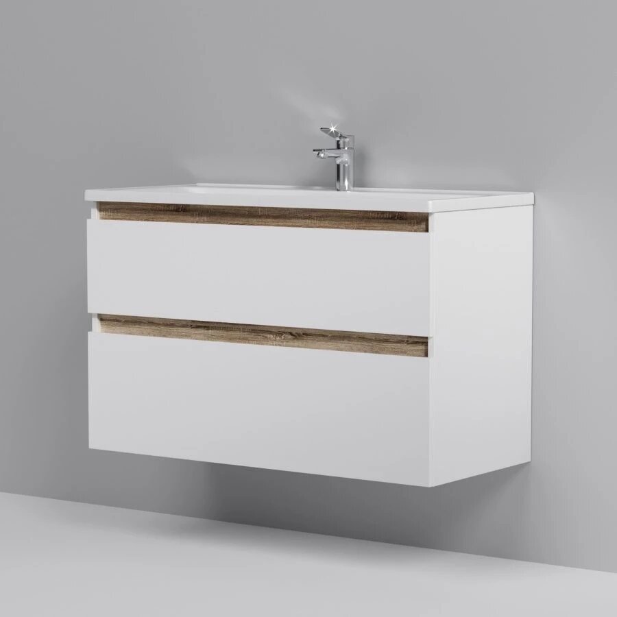 Тумба белый глянец 97 см Am.Pm X-Joy M85AFHX1002WG