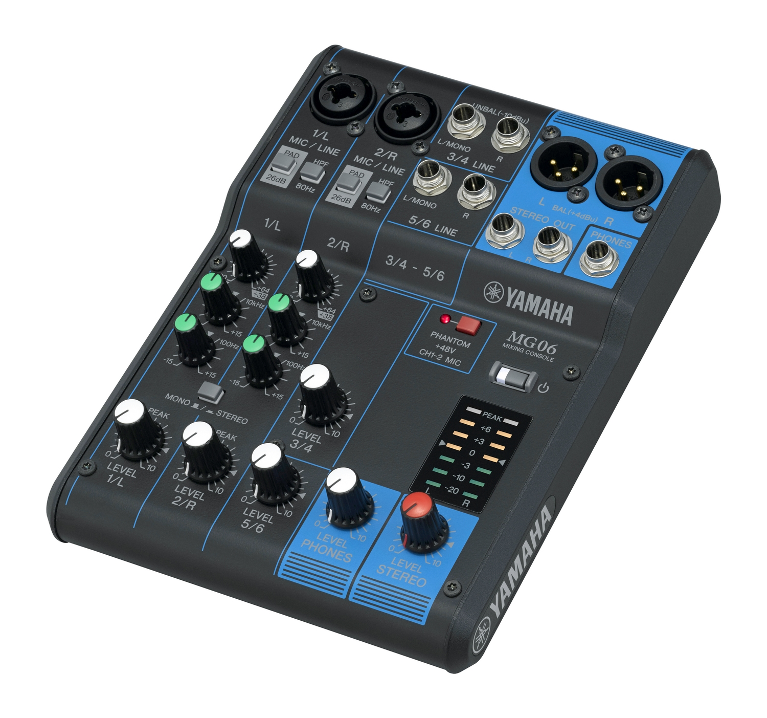 Yamaha MG06 - Аналоговый микшерный пульт