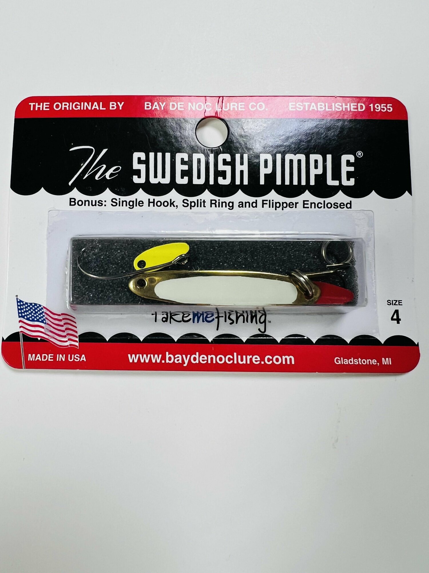 Блесна зимняя The Swedish Pimple 4