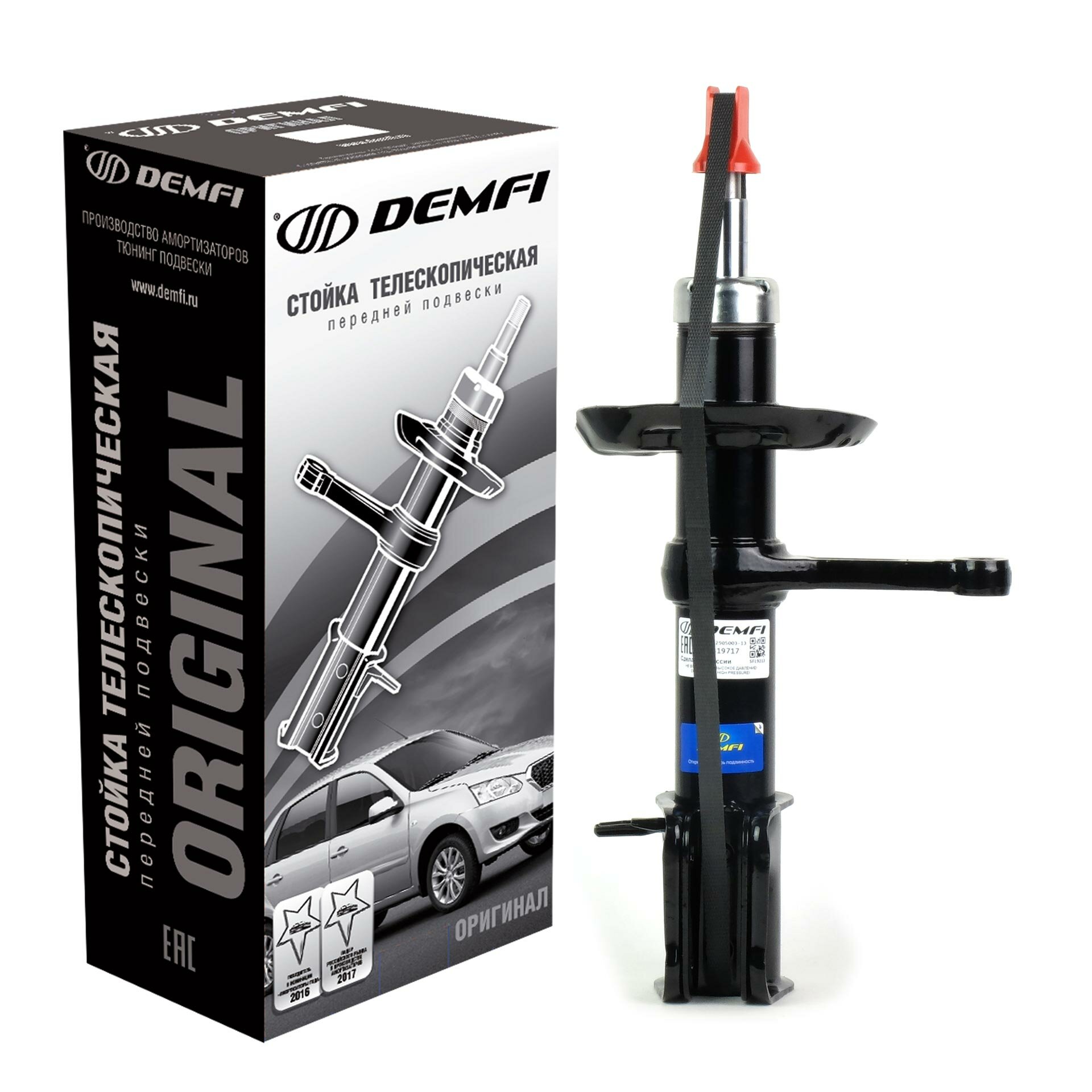 Стойка передняя ВАЗ 2194 Кросс правая газомасляная оригинал Демфи