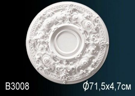 Розетка из полиуретана Perfect B3008 (Диамерт 715 мм)