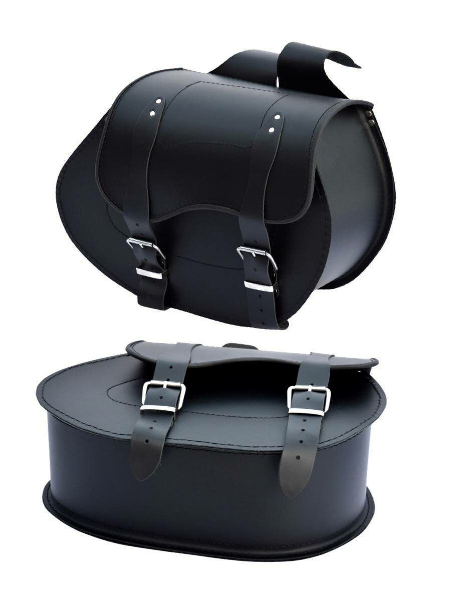 Боковые кожаные кофры M1917 A