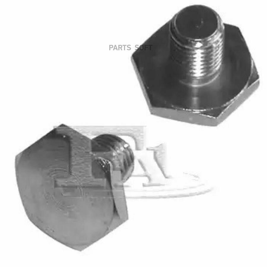 Пробка масляного поддона OAS097 M10x1.25 L=13 CITROEN: BERLINGO 08-, BERLINGO 96-, BERLINGO фургон 08-, C1 05-, C2 03-, C3 02.