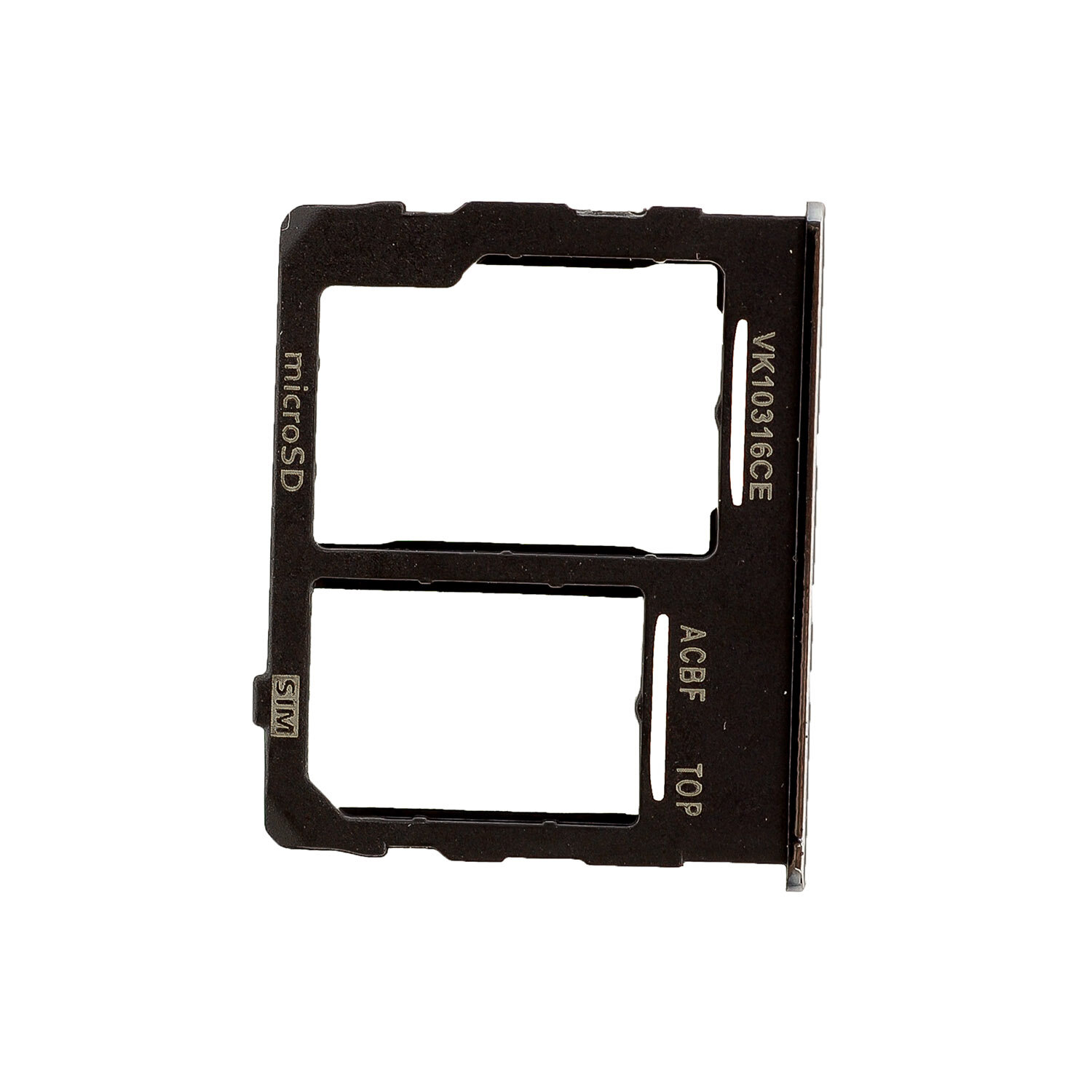 Слот SIM/ microSD-карт для Samsung Galaxy A32 5G (A326B) черный