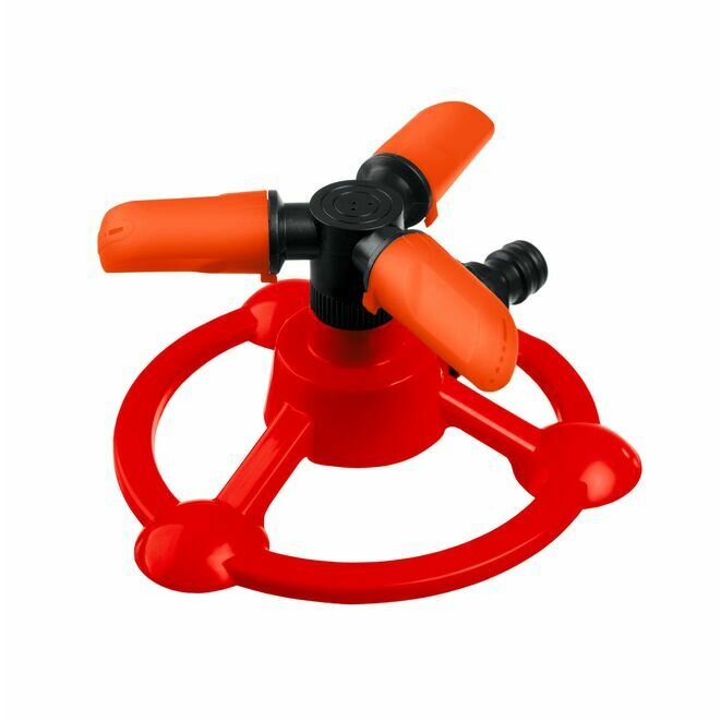 Распылитель круговой GRINDA GR-B, 3 сопла, на подставке, пластиковый