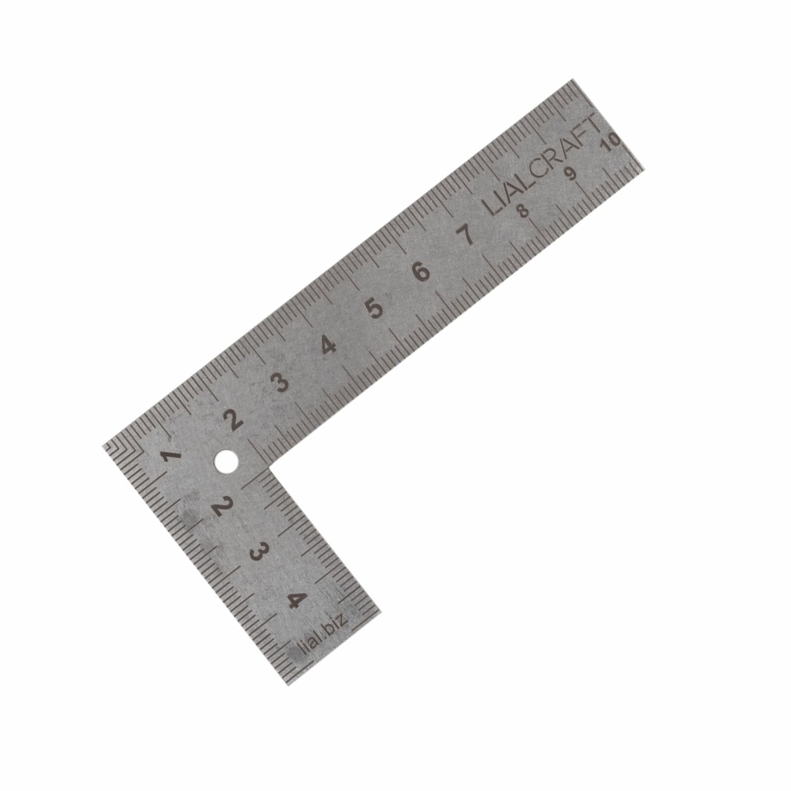 Линейка угольник 10x5 см