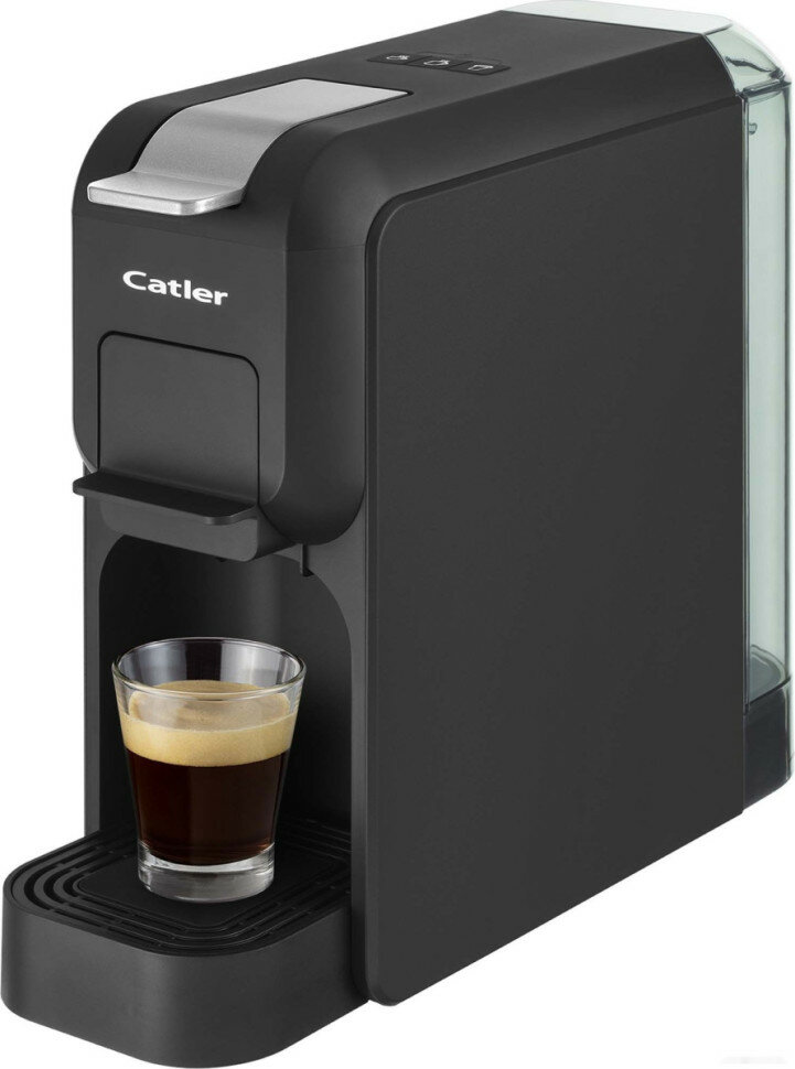 Капсульная кофеварка Catler ES 721 Porto B, 1350 Вт, кофе молотый/капсулы Nespresso Original/Dolce Gusto/Cafissimo
