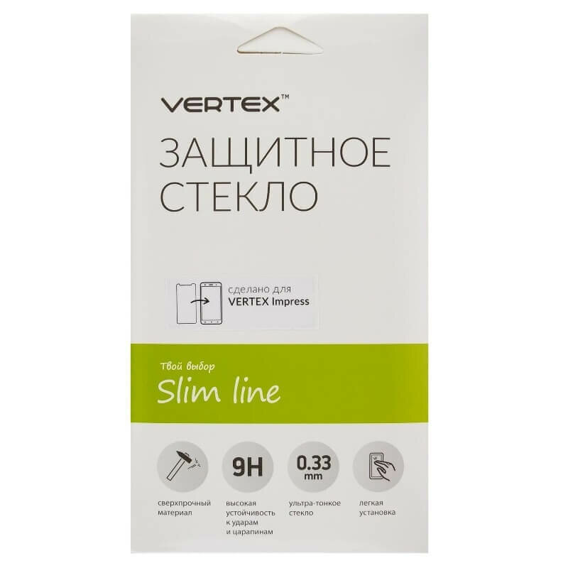 Защитное стекло (бронестекло) для Vertex Impress Bear 4G, Wolf 4G
