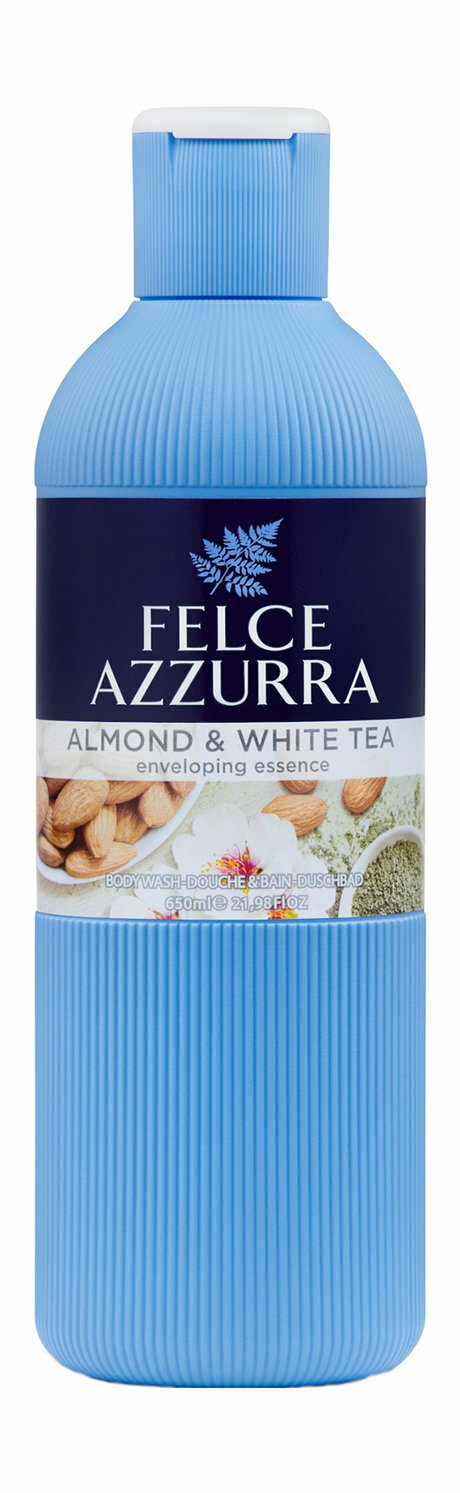 Felce Azzurra Almond and White Tea Enveloping Essence Perfumed Body Wash