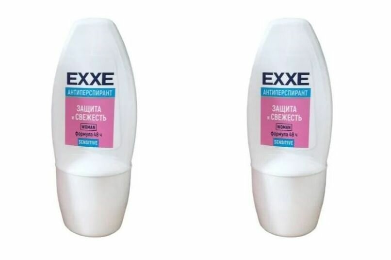EXXE Дезодорант Защита и свежесть sensitive, 50 мл - 2 шт