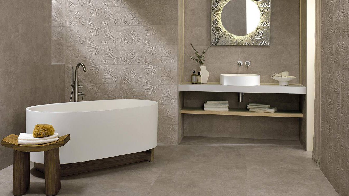 Керамогранит Fap Nobu Grey Matt 60x120 fRLA под камень матовая морозостойкая