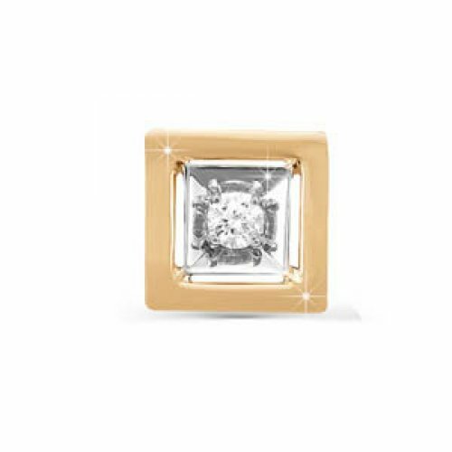 Подвеска, красное золото, 585 проба