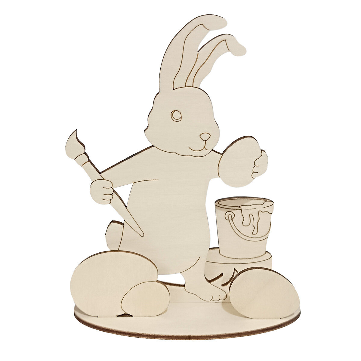 Mr. Carving ВД-1230-MJ36 Заготовка для декора на подставке из фанеры 12x6x15 см.