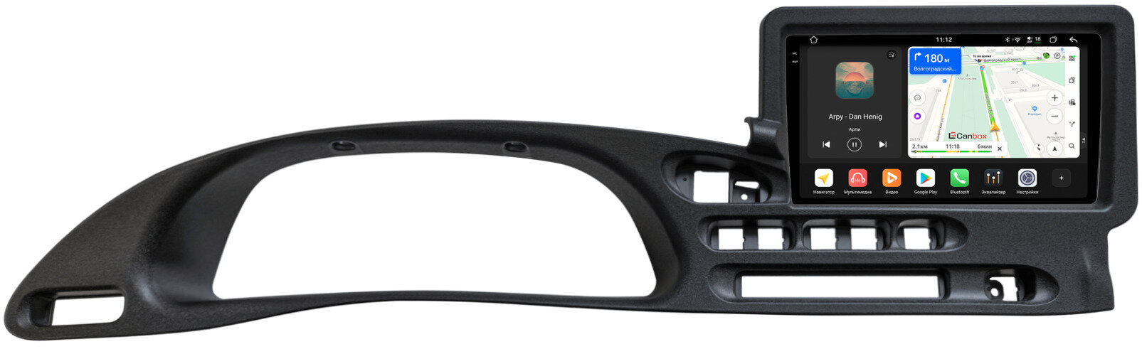 Штатная магнитола Lada Niva 2123, Niva Travel 2021-2025 Canbox PRO-Line 2K 4250-9-1230 на Android 13 (4G-SIM, 6/128, DSP, QLed)