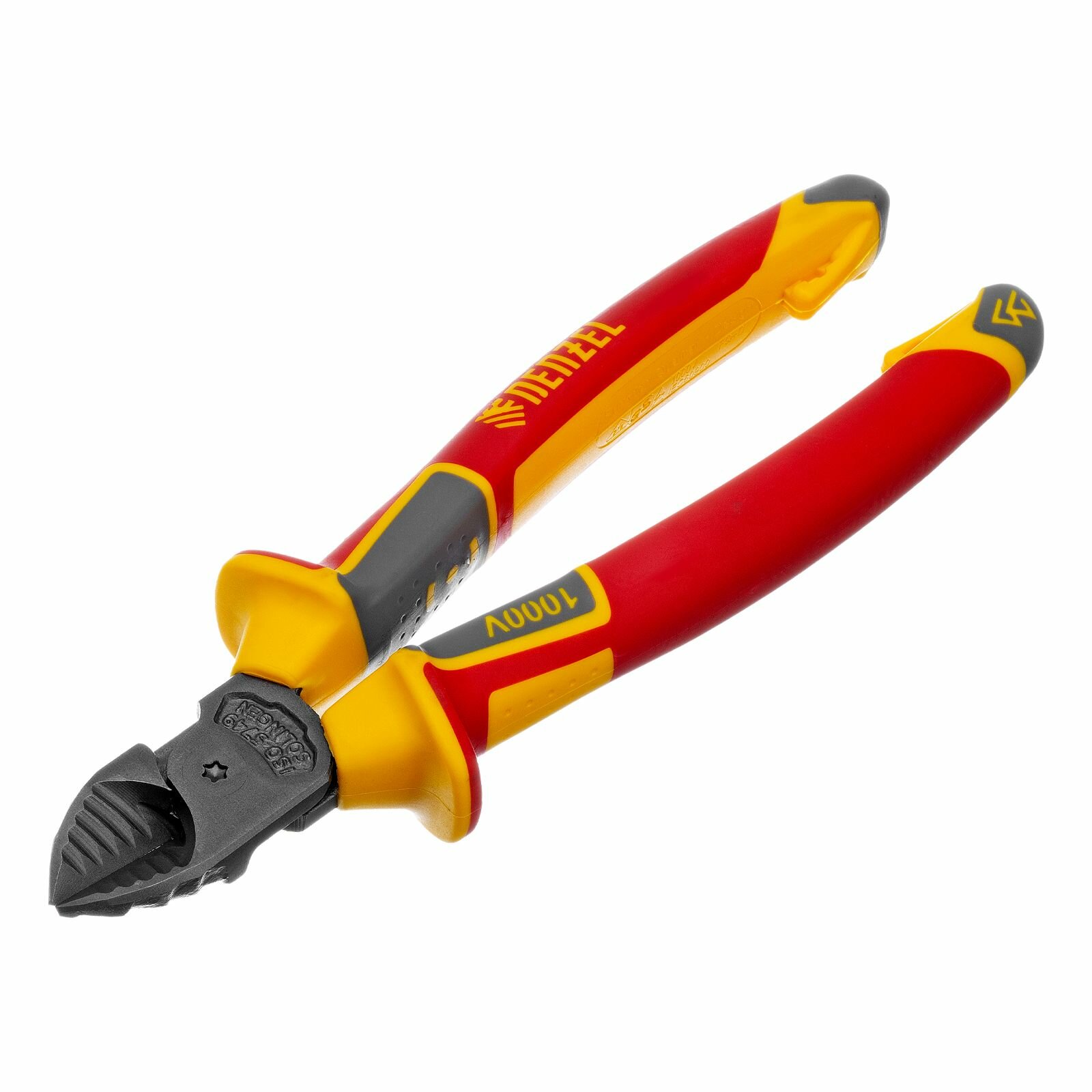 Бокорезы DENZEL 180 мм, диэлектрические рукоятки, до 1000 В (17789)