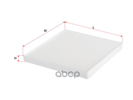 Фильтр Салона Pontiac Vibe 03-07/Toyota Tacoma 05-07 Chrysler 68164981Aa; Toyota 87139Yzz09; Toyota 8850801010 Sakura арт. CA.