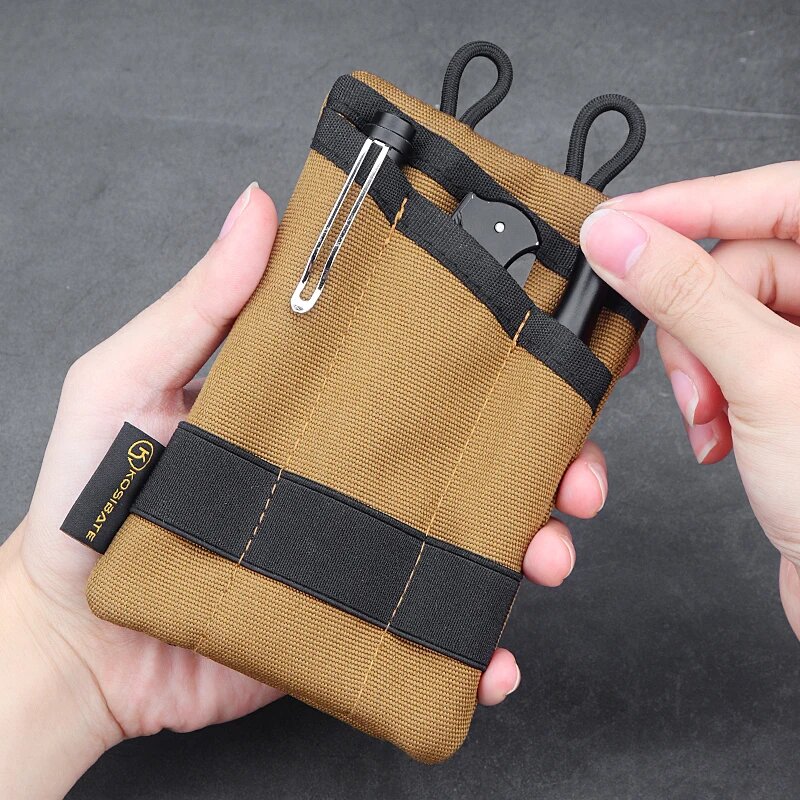 Kosibate Tactical EDC Molle Pouch Зеленый, Without strap — фото 1