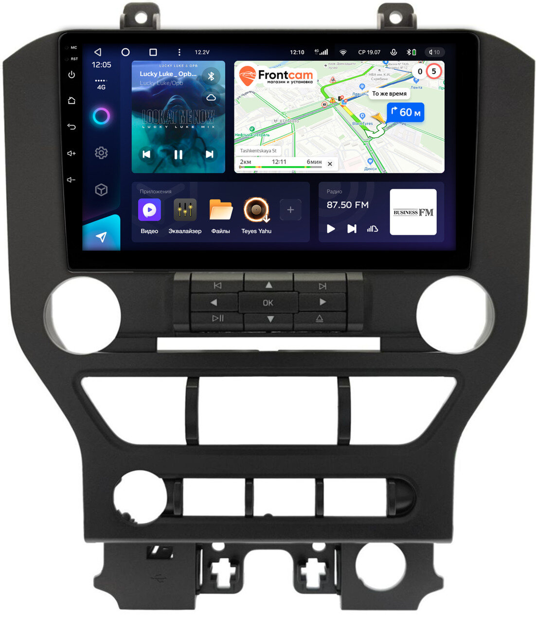 Штатная магнитола Ford Mustang 6 2014-2023 (Тип B) Teyes CC3L 4/64 9" RM-9-5059 Android 10 (4G-SIM, DSP, IPS)