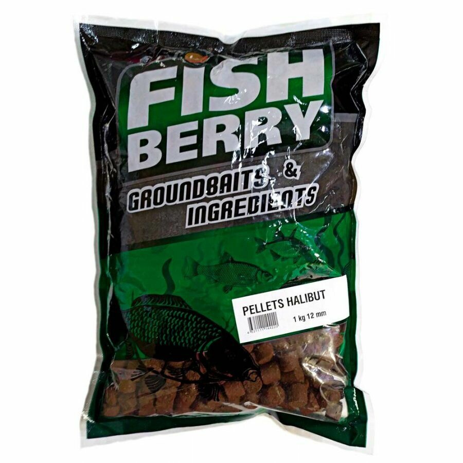 Пеллетсы прикормочные Fishberry палтус (гранулы) бордовый 1кг 12мм LBP-0033
