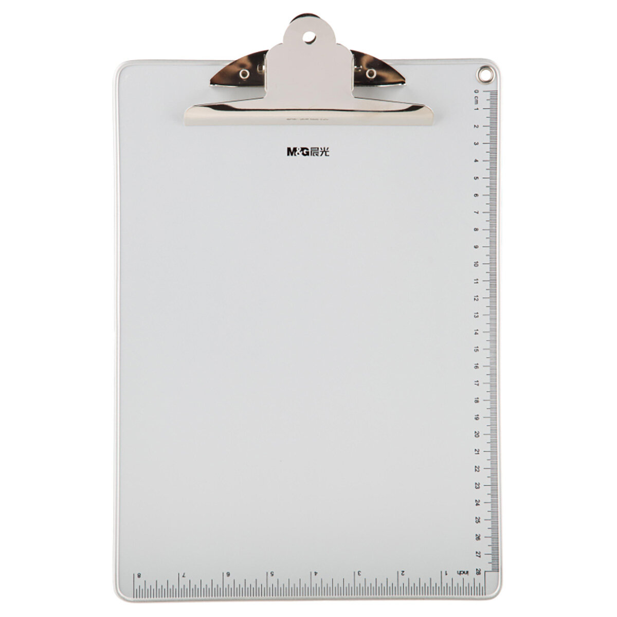 M&G Папка-планшет A4 серебро, 2.7 мкм толщины, номер 1550835-FP59, удобная защита документов