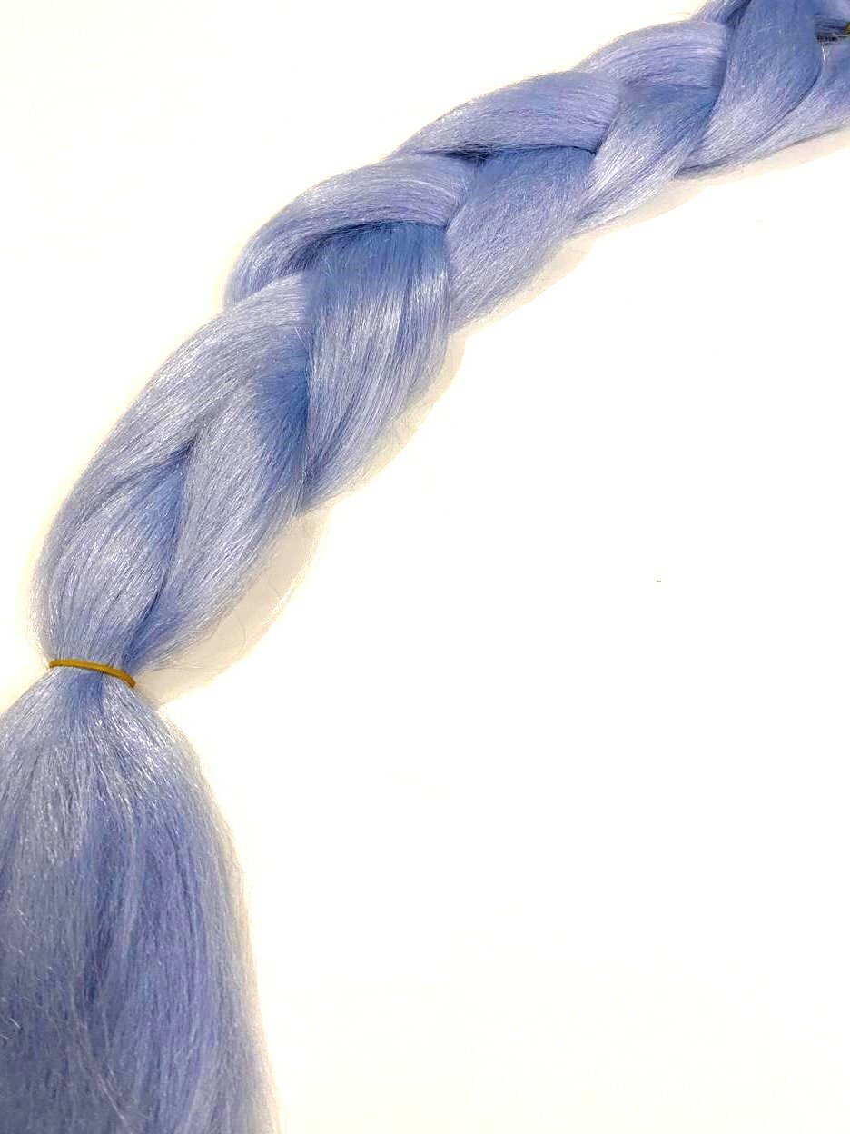 Канекалон 65 см Серо-голубой