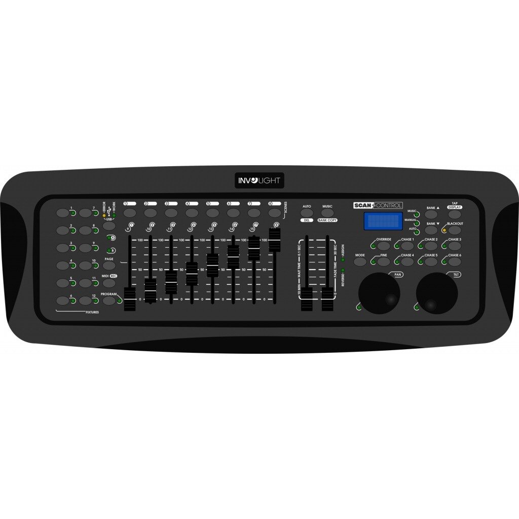 DMX контроллер INVOLIGHT SCANControl — фото 1