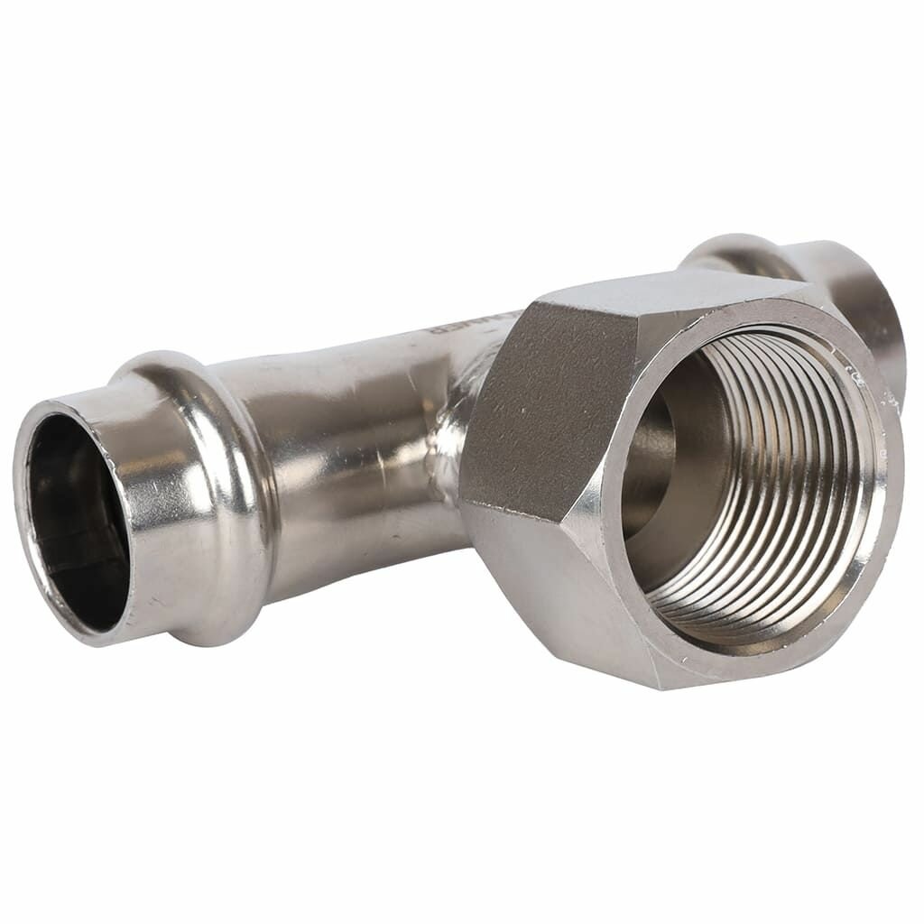 Тройник с ВР нерж. сталь 18 х 3/4" ROMMER