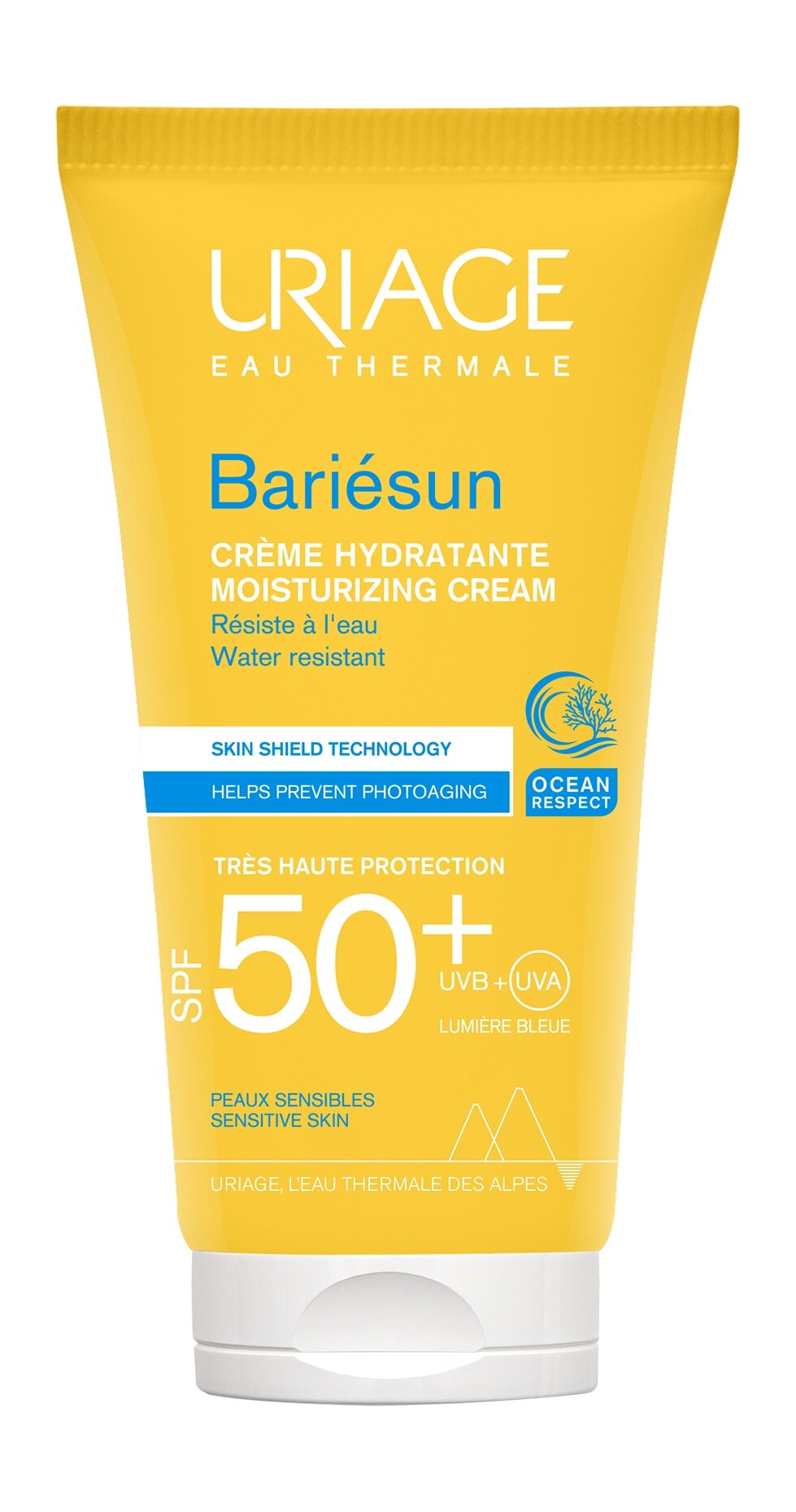 URIAGE Крем для лица SPF 50+ "Барьесан" увлажняющий, 50 мл