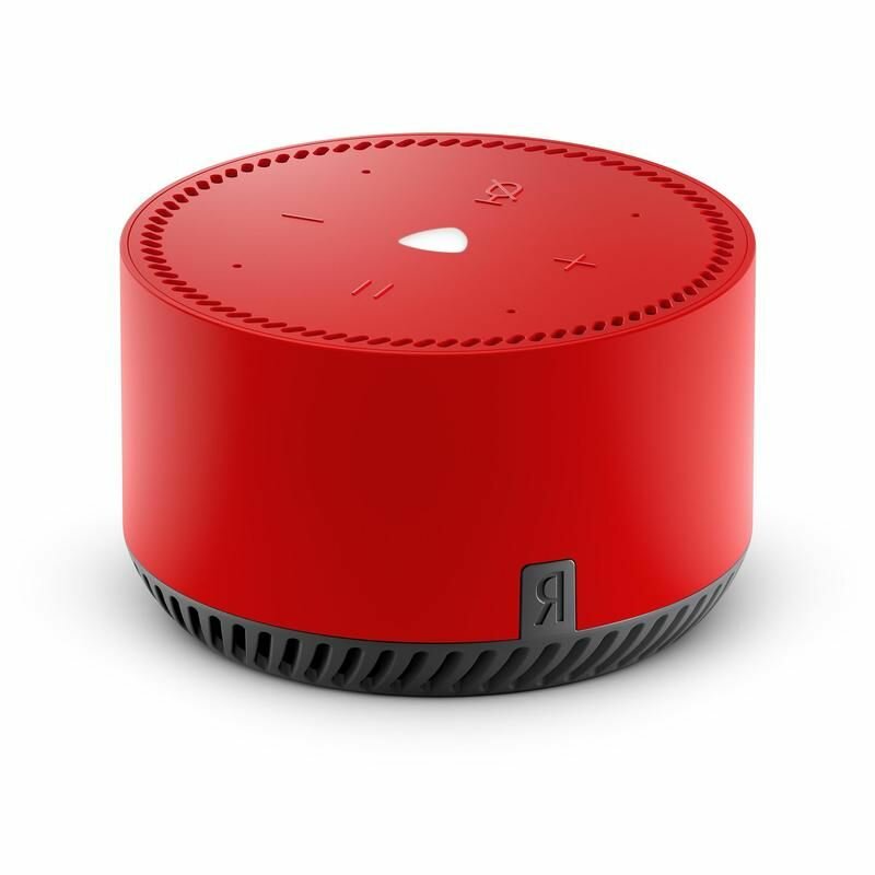 Умная колонка Яндекс. Станция Лайт Чили красная (YNDX-00025 Red)