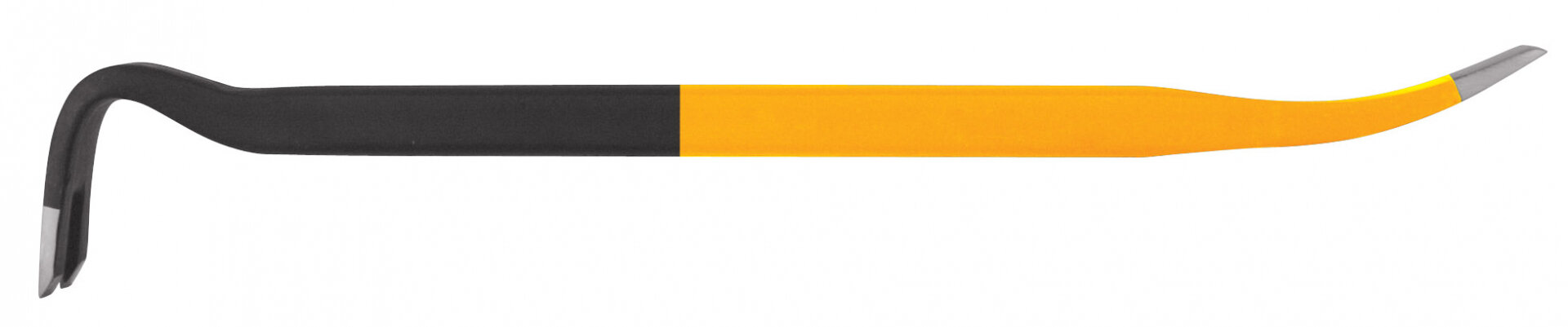 Гвоздодер "Профи", усиленная конструкция 900х30х16 мм, инструментальная сталь, цвет черный/желтый
