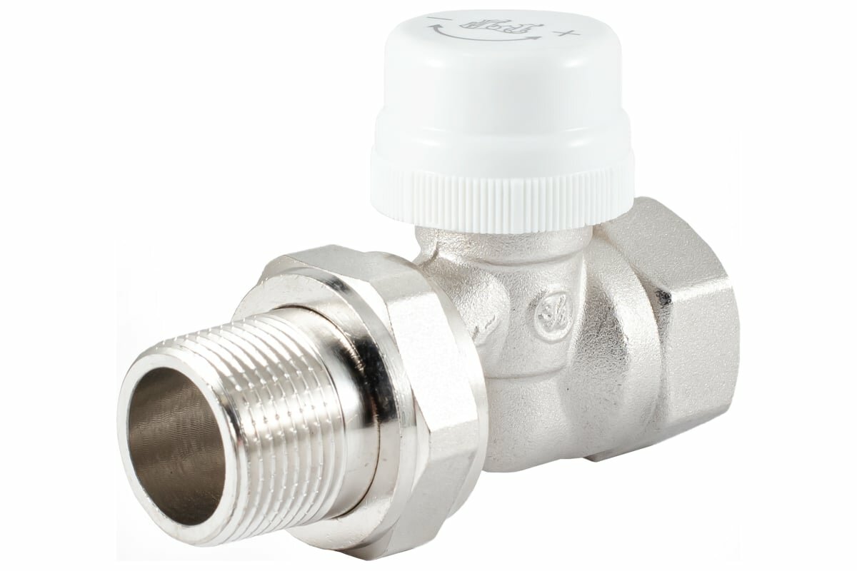 PROFACTOR термостатический клапан радиатора прямой 3/4 PF RVT 381 для отопления