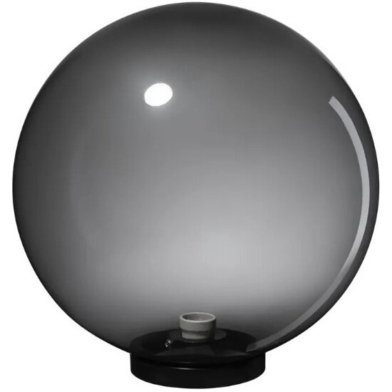 Светильник Tdm Electric НТУ 03-100-402 шар d=400 мм IP54, дымчатый ПММА, основание плоское ПК 145, Е27, SQ0330-0634
