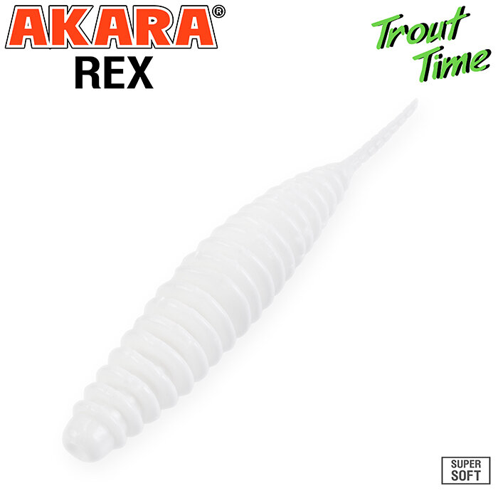 Силиконовая приманка Trout Time REX 2 Tu-Frutti 50.7мм, 10 шт. №02T