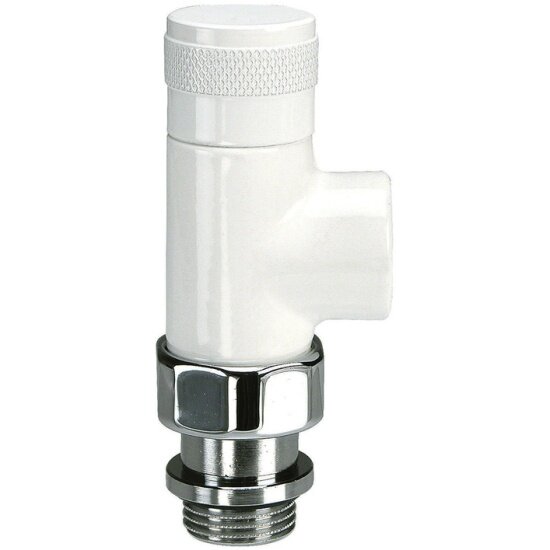 Клапан SR Rubinetterie Tondera осевой 1/2", цвет белый