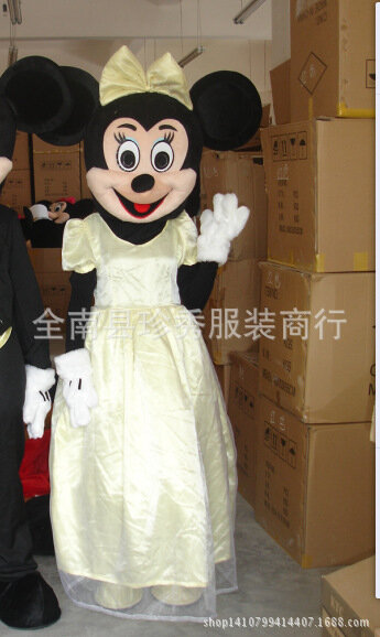 Костюм куклы Микки Минни, для выступлений, с головным убором