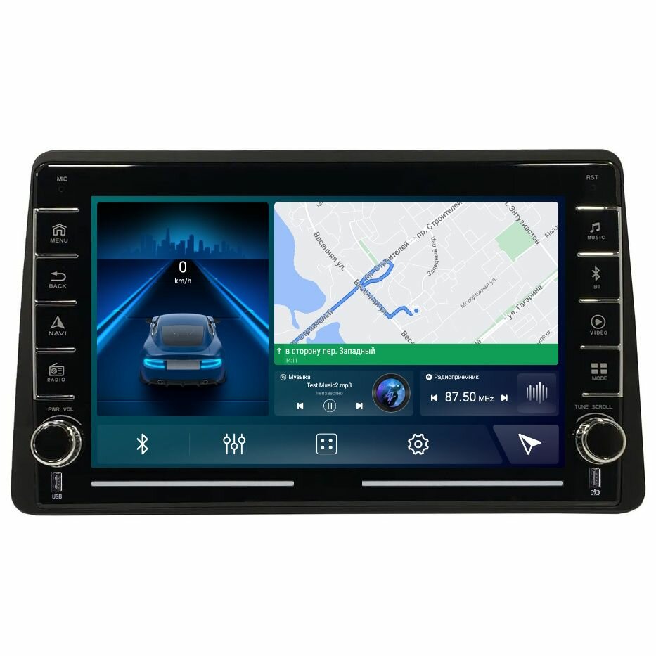 Магнитола R320 Renault Duster 2021-2022 с Android 13, 4/64Gb память, 8 ядерный процессор, Carplay, DSP, 4G модем (Sim)