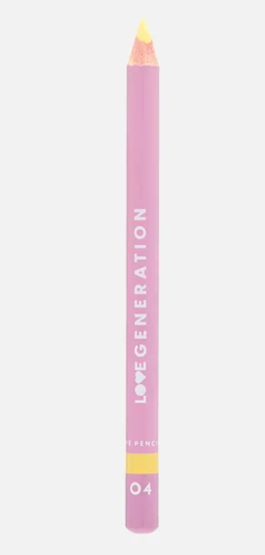 Карандаш для глаз Love Generation Eye Pencil, тон 04 желтый, 1.2 гр