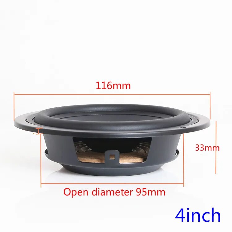 GHXAMP набор пассивных радиаторов для динамиков 2 шт. 4 inch