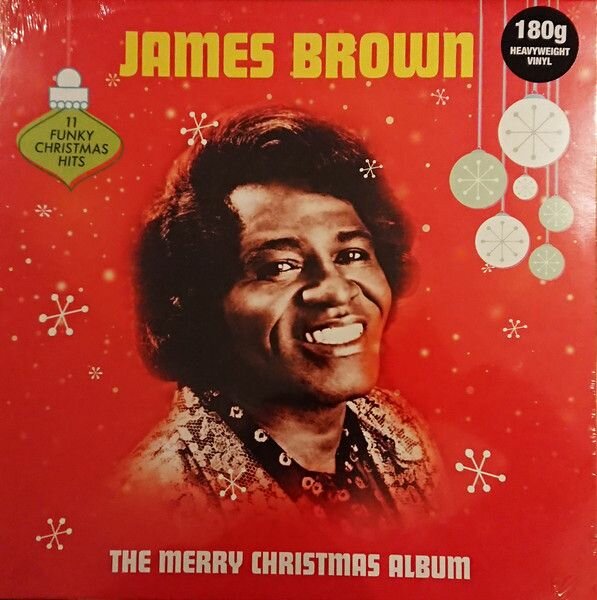 Пластинка виниловая James Brown "The Merry Christmas Album" LP. Новогодняя пластинка. Рождественская пластинка