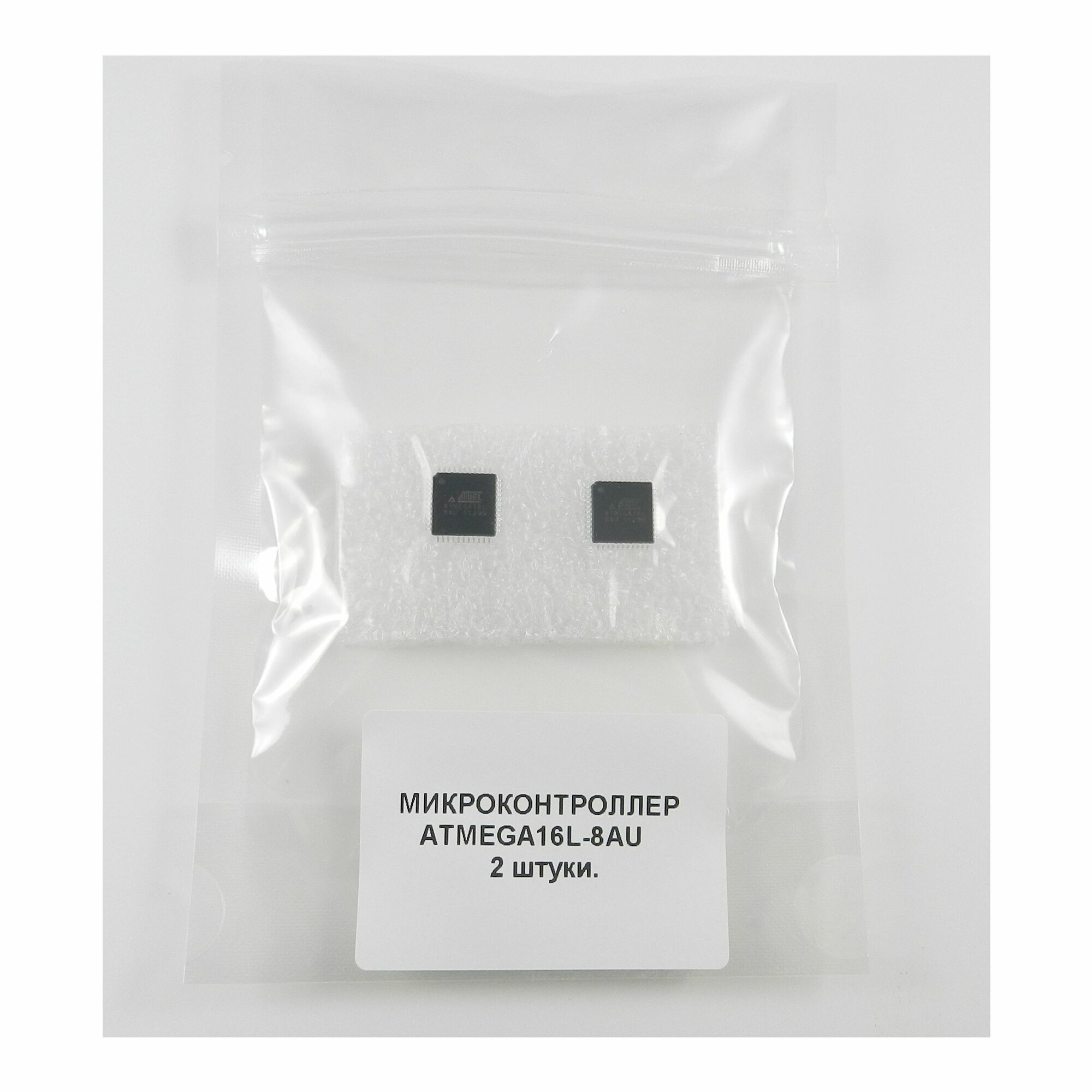 Микроконтроллер ATMEGA16L-8AU, Микроконтроллер 8-бит AVR, TQFP44, (оригинал)