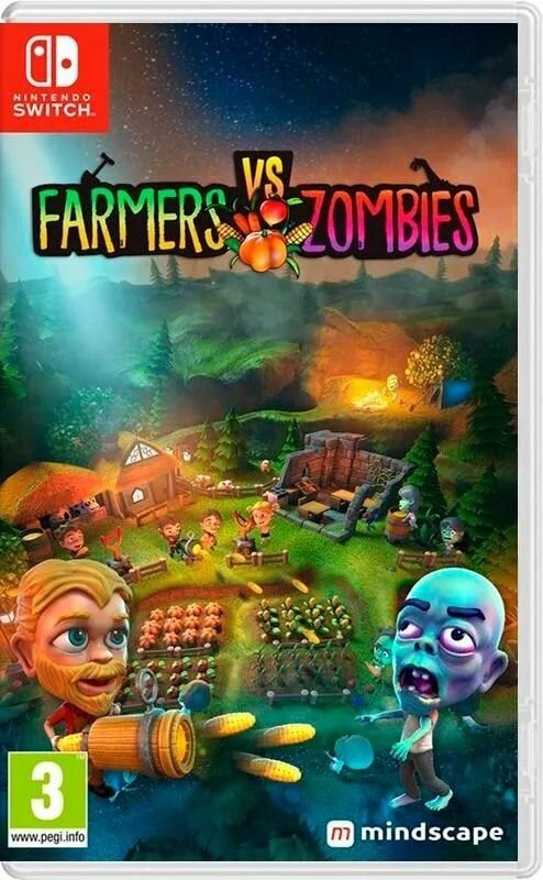 Игра Farmers vs Zombies (Nintendo Switch, Русские субтитры)