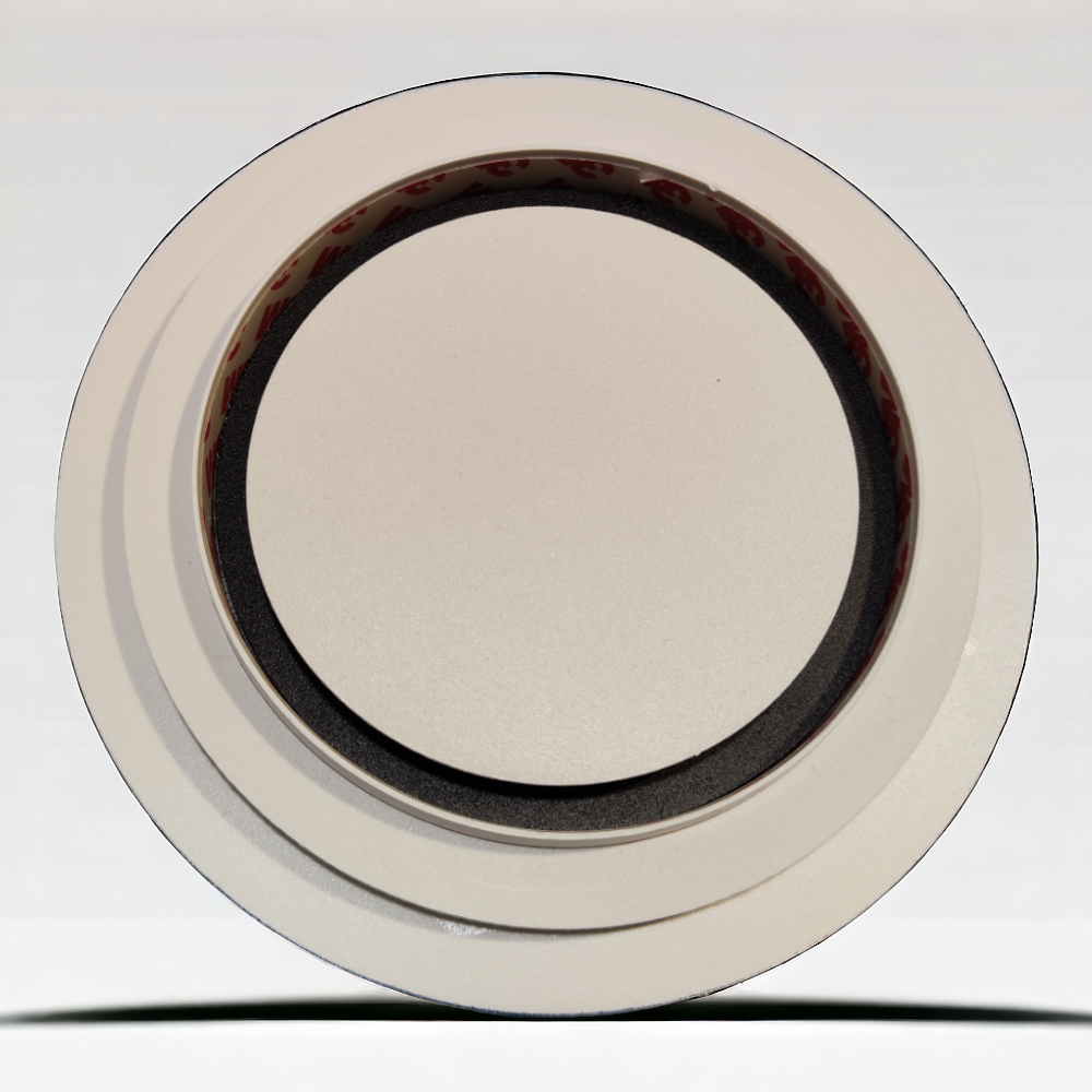 Решётка С задвижкой теневая вентиляции/вытяжки D100мм-125мм 1шт