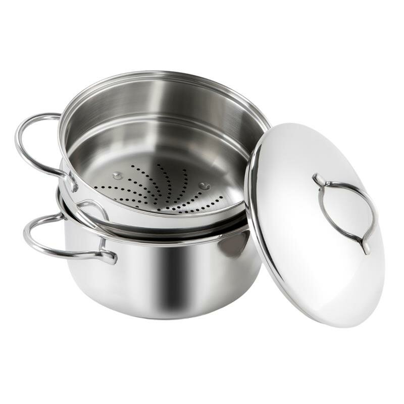 Barazzoni Пароварка с вставкой Vapor Set Inox 2.7л 20 см (475053520)
