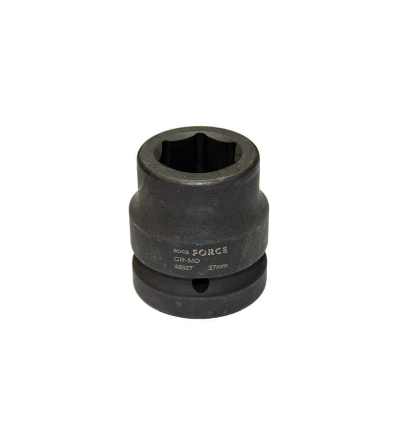 Головка торцевая ROCKFORCE RF-48527, шестигранная, ударная, 1", 27мм