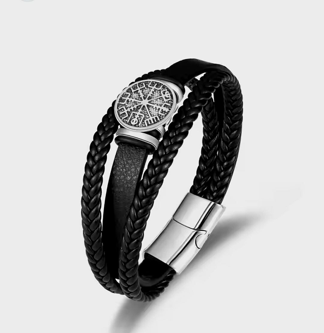 Плетеный браслет, металл