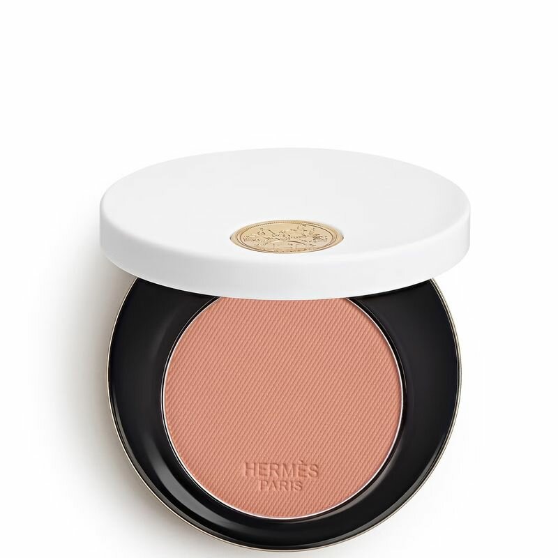 Hermes Румяна Rose Hermes Silky Blush Powder, 49 Rose Tan